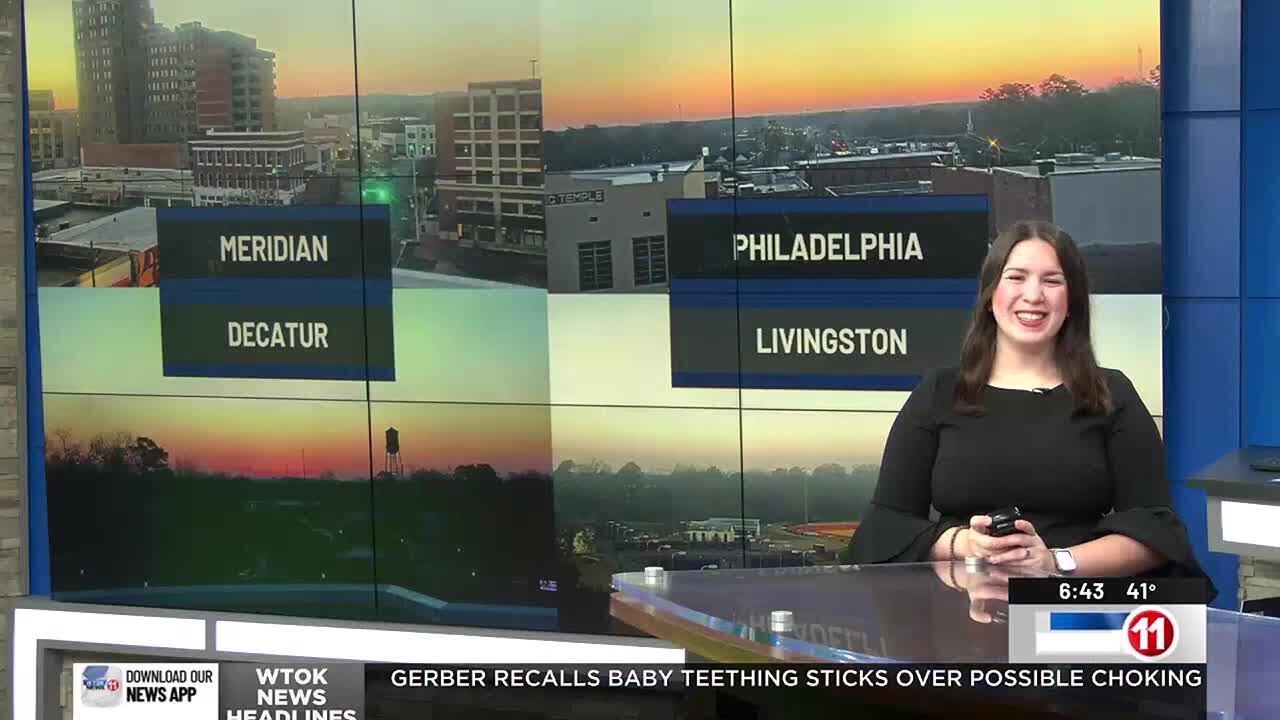 Good Morning Meridian Tori Alvarado's First Alert Weather Forecast 2/3 ...