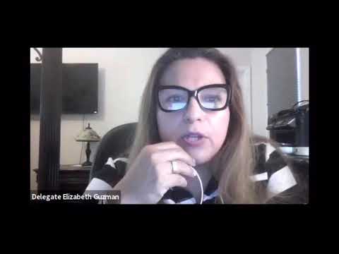 Paid Sick Days press conference - Delegate Elizabeth Guzman - YouTube