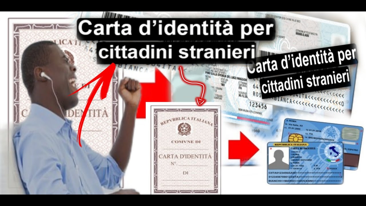 Carta di identità italiana per stranieri (Guida completa) - YouTube