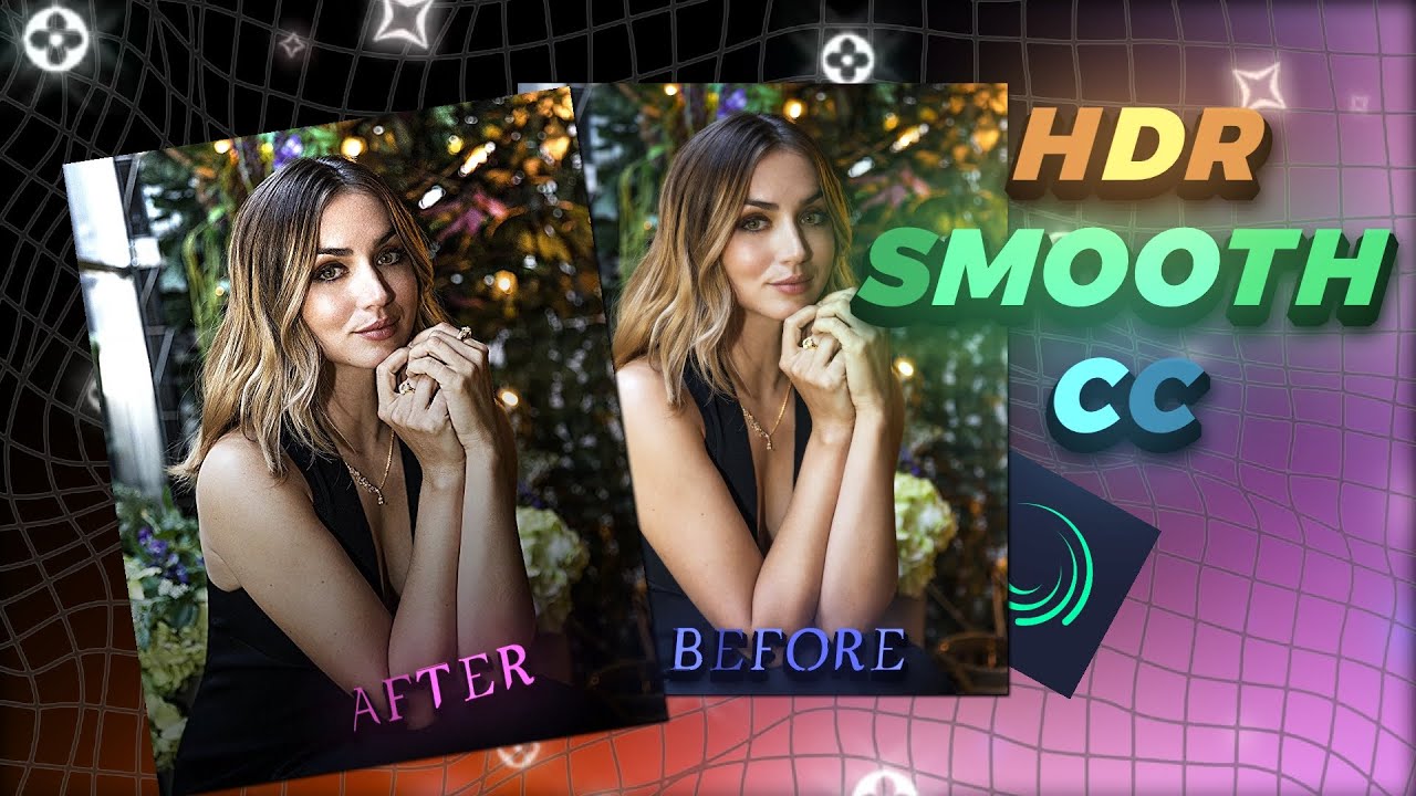 Ae like Smooth Hdr CC alight Motion tutorial - YouTube