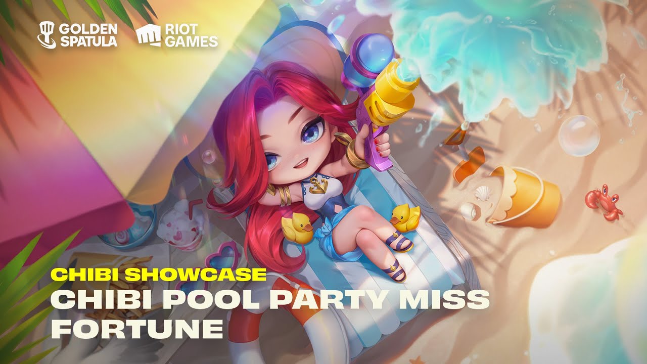 Chibi Pool Party Miss Fortune - Chibi Showcase | Preview in Game - YouTube