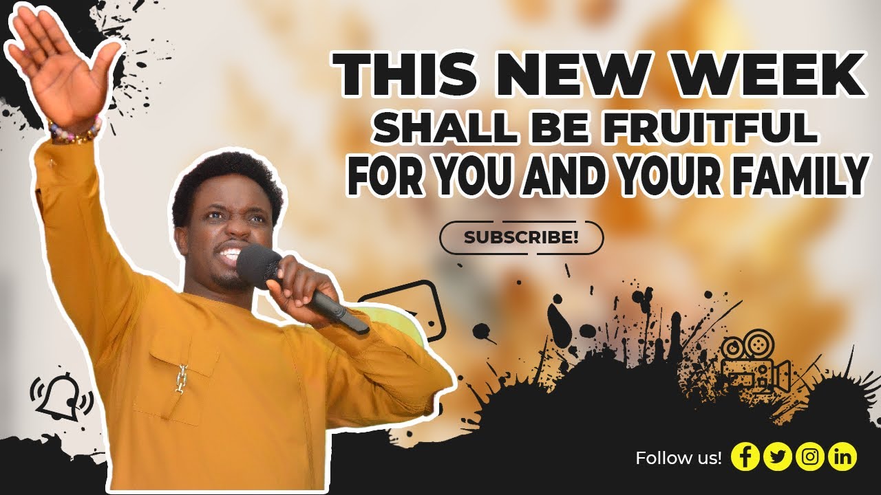 This New Week Shall Be Fruitful For You And Your Family #tbjoshualegacy ...