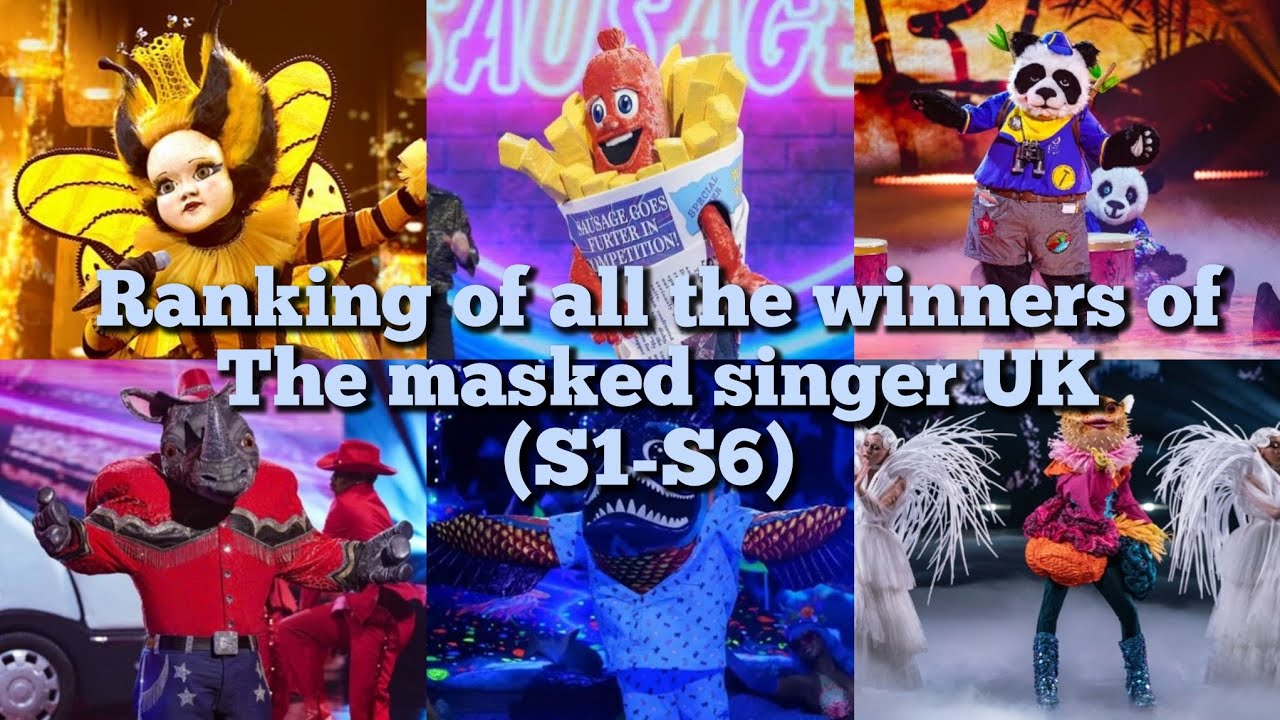 Ranking of all the winners of The masked singer UK (S1-S6) - YouTube
