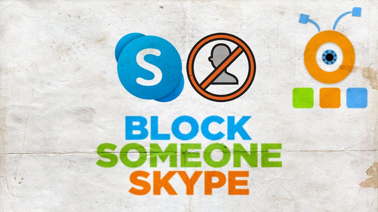 How to Block Someone on Skype - YouTube