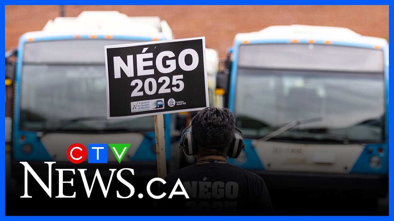 STM strike continues to cause transit disruptions - YouTube