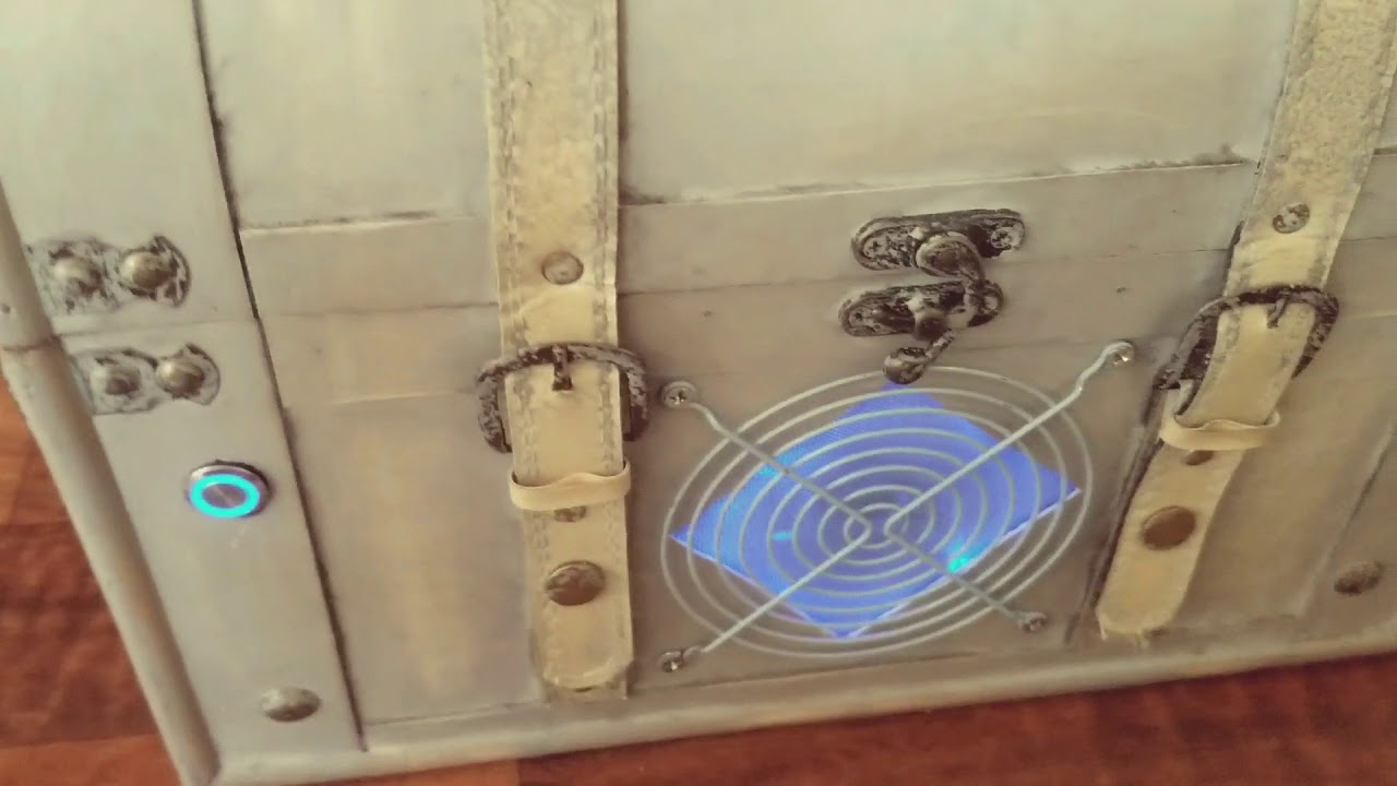 Trunk pc build custom case - YouTube