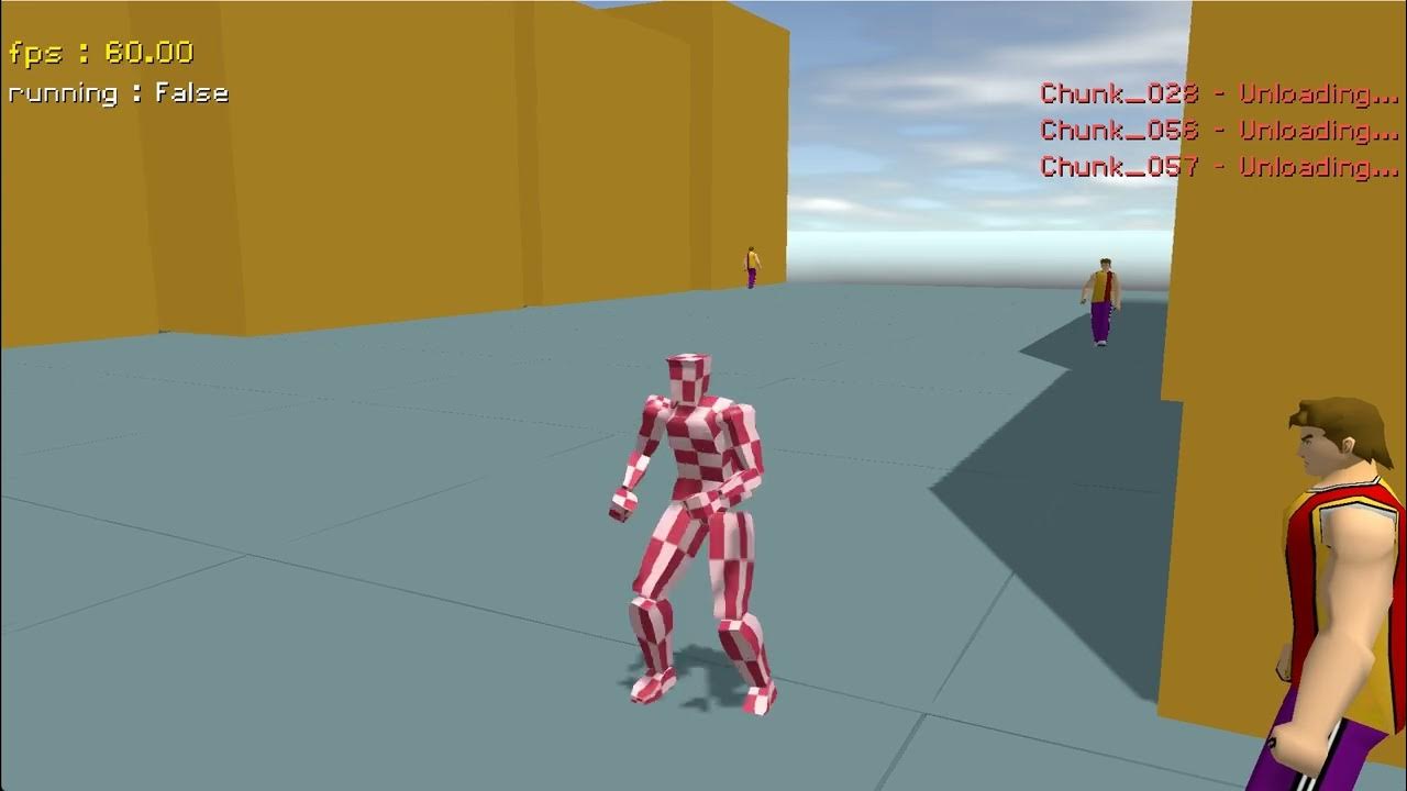 [Unity] Simple Open World game, dynamic load/unload NPC #unity3d #openworldgames #gamedev - YouTube