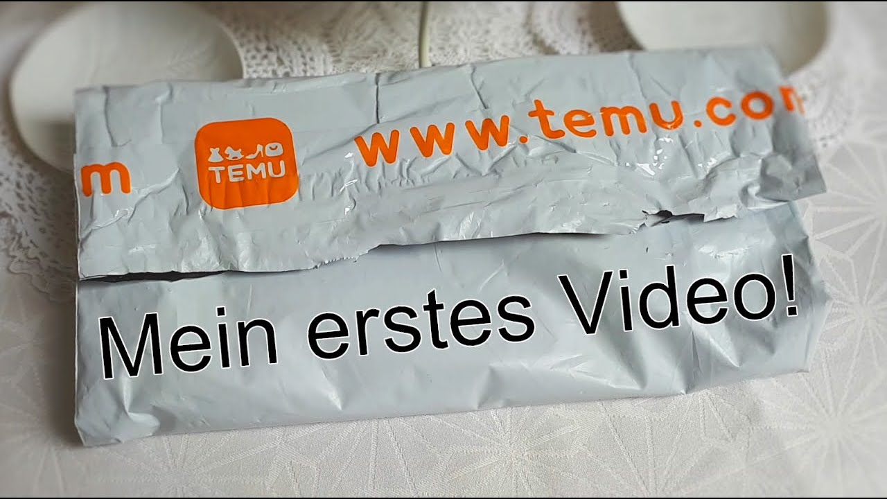 TEMU Junk Journal Haul - Mein erstes Video - YouTube