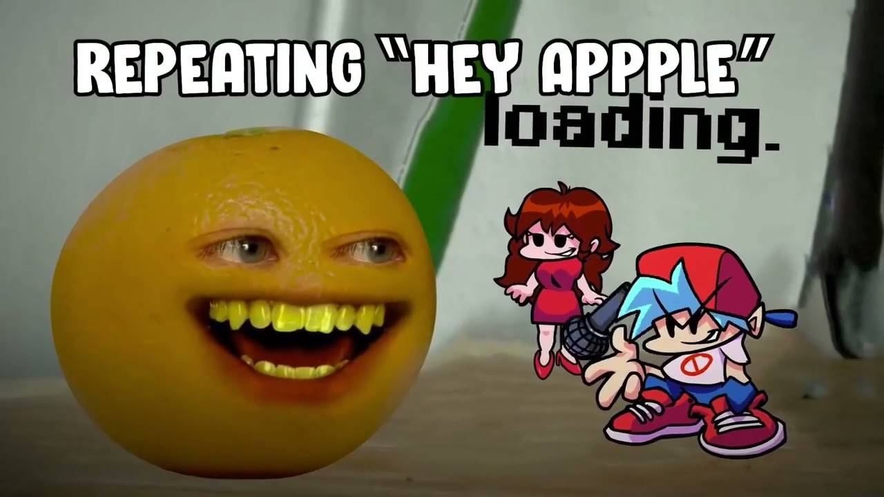 WOOOW!!!! Super GAME!!! References In FNF VS Corrupted Annoying Orange ...