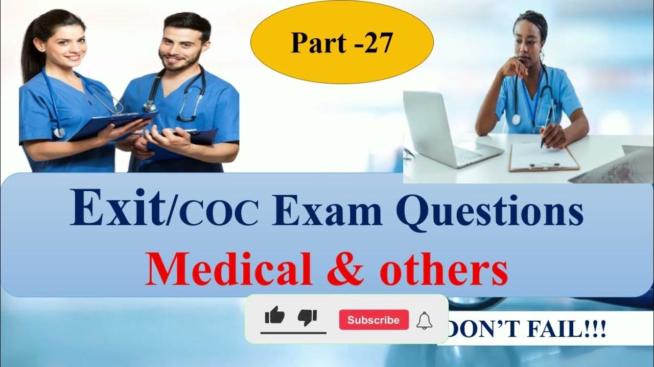Top nursing exit/COC exam tip 2025 - YouTube