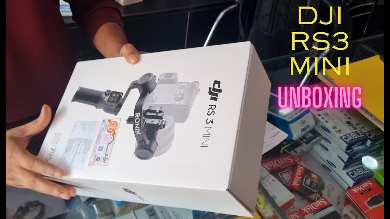 DJI RS3 MINI UNBOXING - YouTube