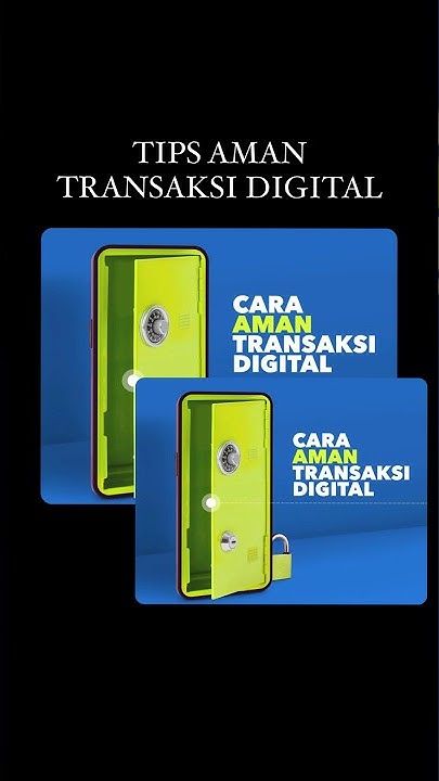 TIPS AMAN TRANSAKSI DIGITAL - YouTube