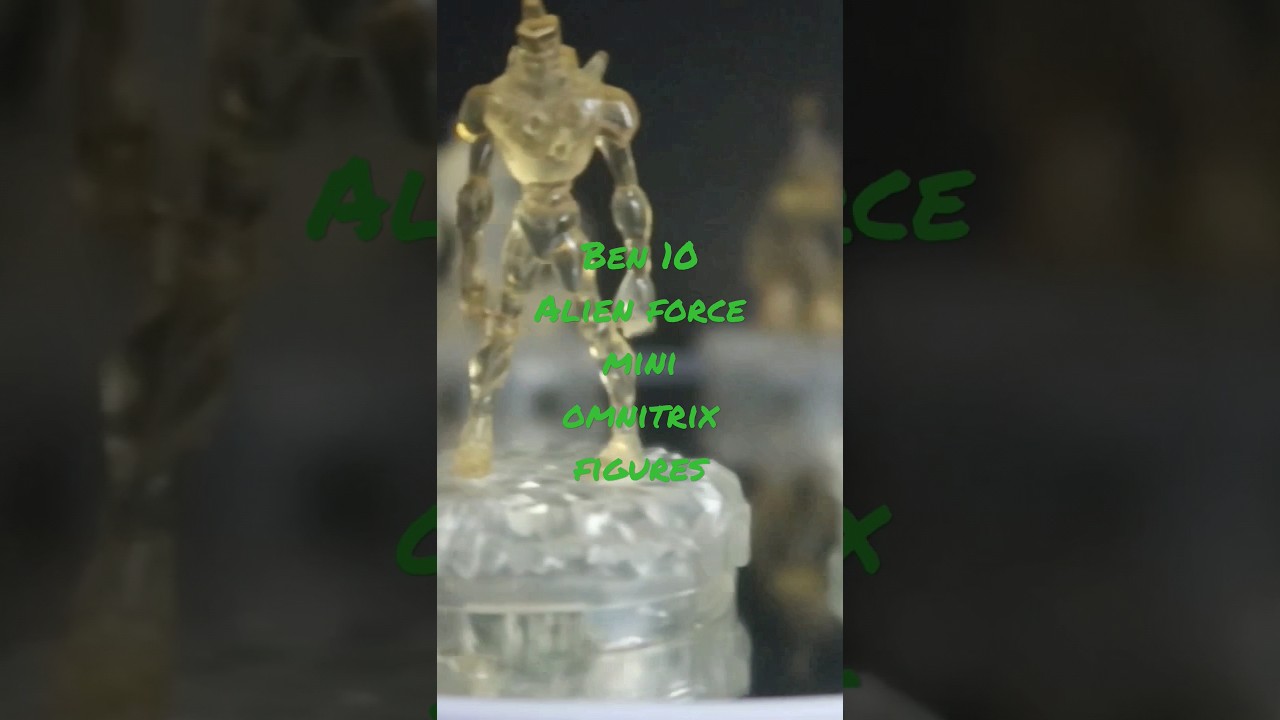 Ben 10 Alien Force Mini Omnitrix Figures - YouTube