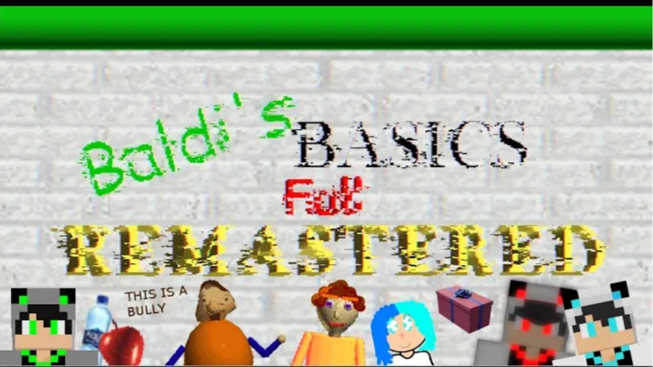 Baldi's Basics Full Remastered - Endless Mode Series #2 - YouTube