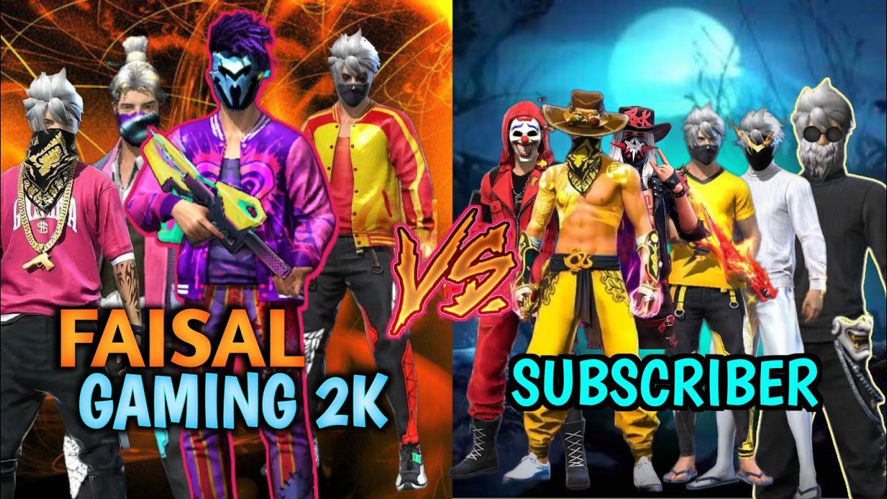 Faisal Gaming 2k Vs6 Pro Players Custom😯 Full Game Play in 📱 - YouTube