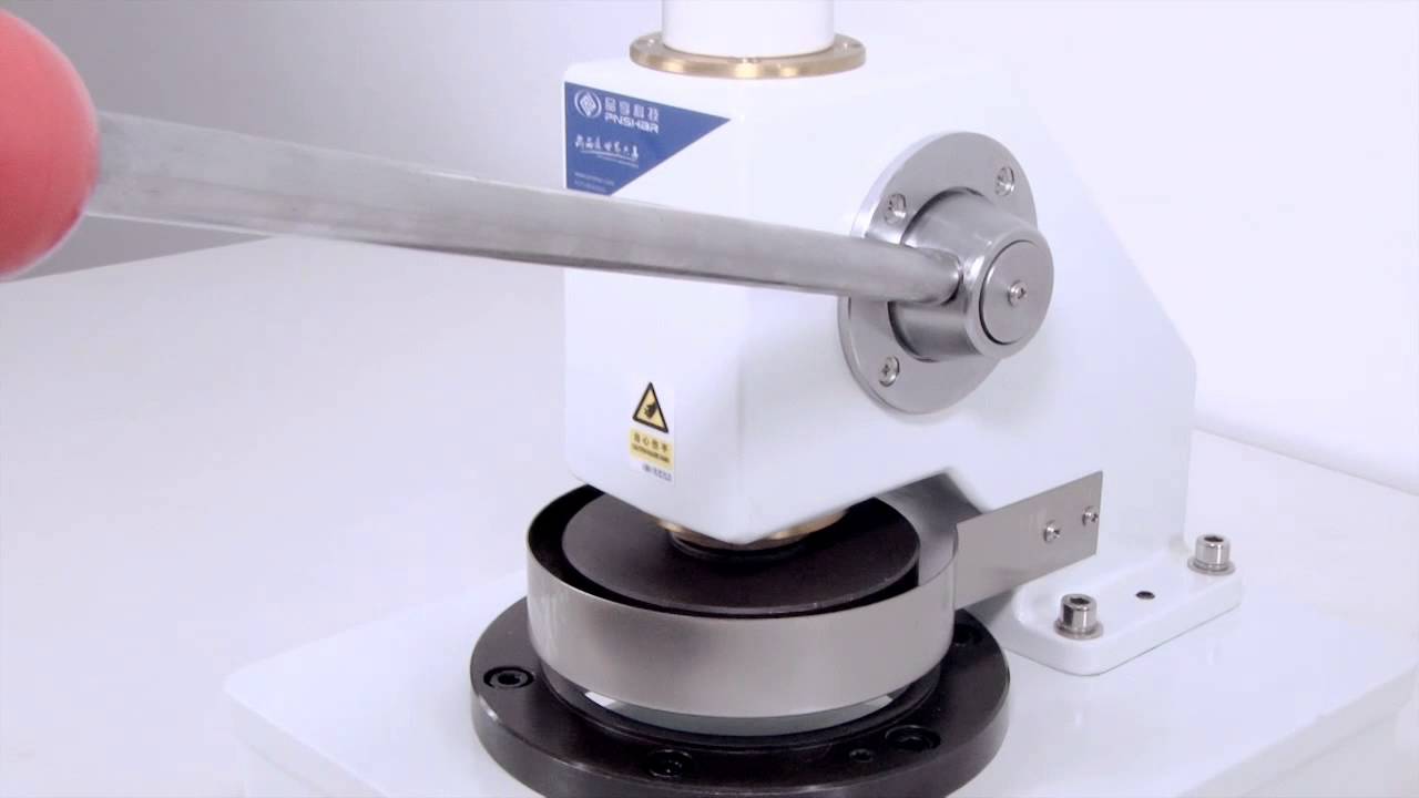 PN SC100 circular sample cutter - YouTube