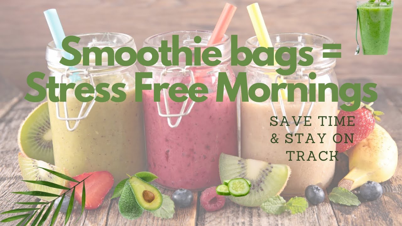 Make-Ahead Smoothie Bags | Easy Meal Prep Hack for Busy Women 40+ - YouTube