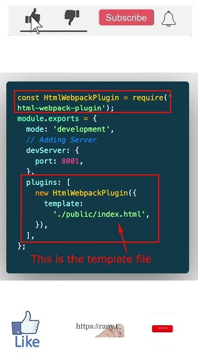 10 Micro Frontends with Webpack 5: html webpack plugin #shorts - YouTube