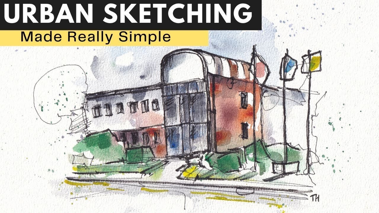 Urban Sketching Tutorial - Make it Simple, Make it Great! - YouTube