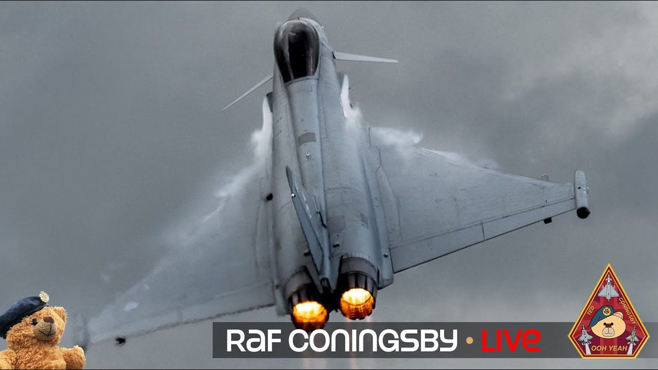 LIVE QRA STATION RAF CONINGSBY TYPHOON FGR4 ACTION • LAST SORTIES OF ...