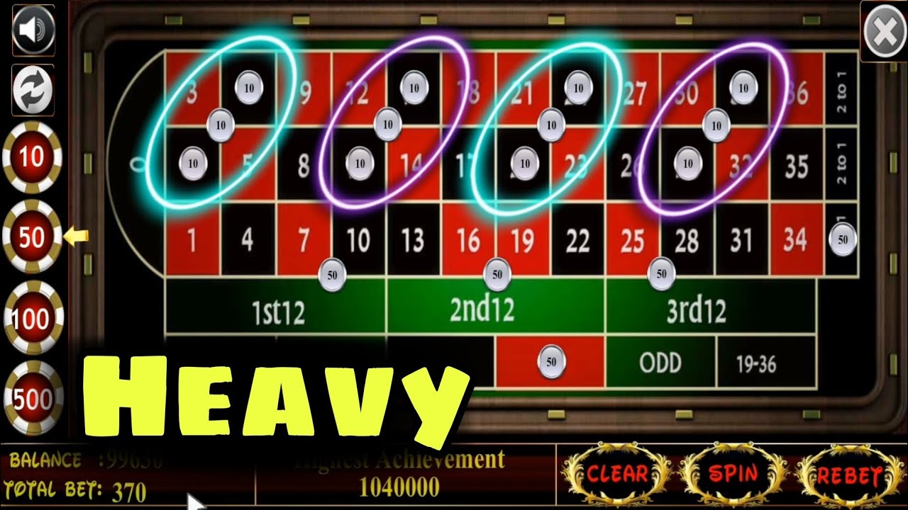 🫠 Roulette Heavy Weight Betting System - YouTube