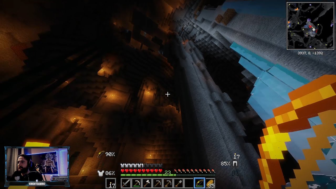 Minecraft #3 Spelunking Can Be Very Dangerous.... - YouTube