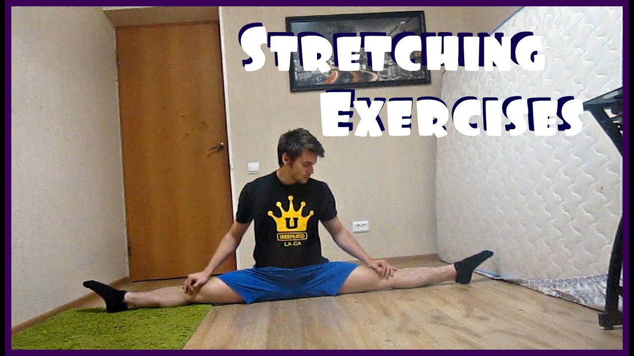 Stretching Flexibility Exercises at home - YouTube