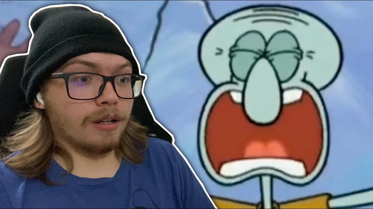 CALM DOWN, SQUIDWARD! | YTP: Testicle Vision [REACTION] - YouTube