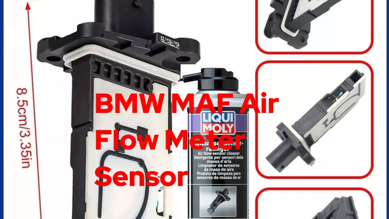 BMW MAF Sensor | How To Clean Mass Air Flow Meter Sensor. BMW Mass Air ...