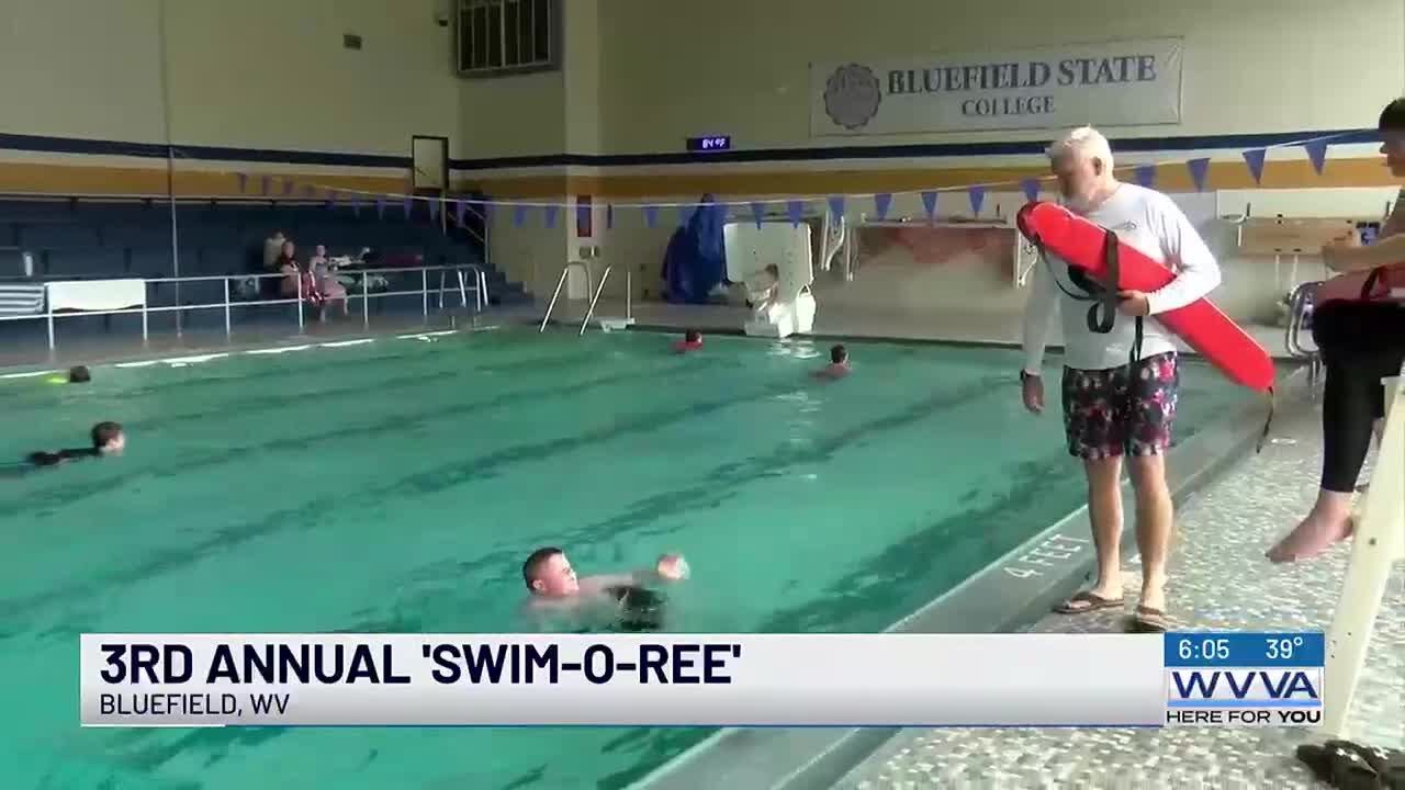 Scouts' 3rd annual ‘Swim-O-Ree’ teaches water safety in BSU pool - YouTube