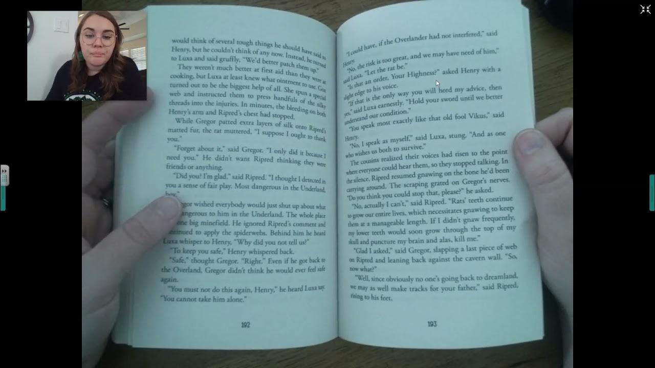 Chapter 22 Gregor the Overlander - YouTube