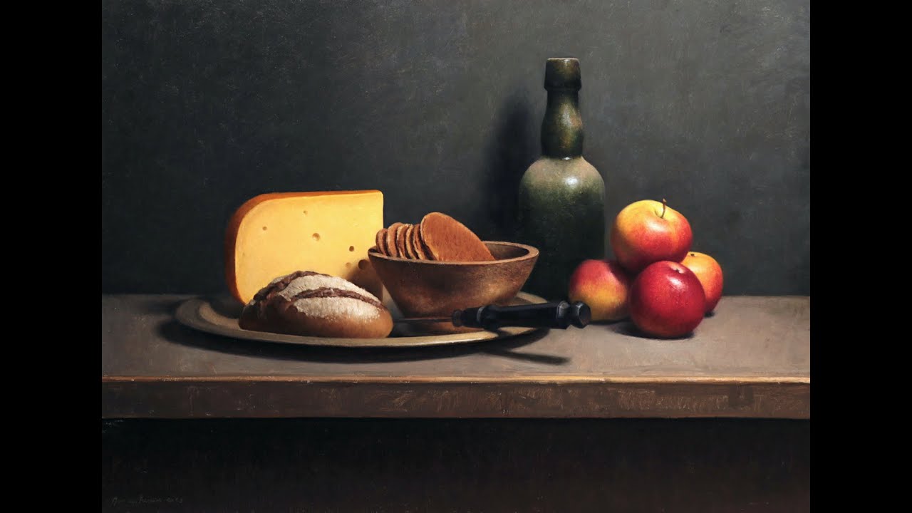 Dutch old master inspired still life - YouTube