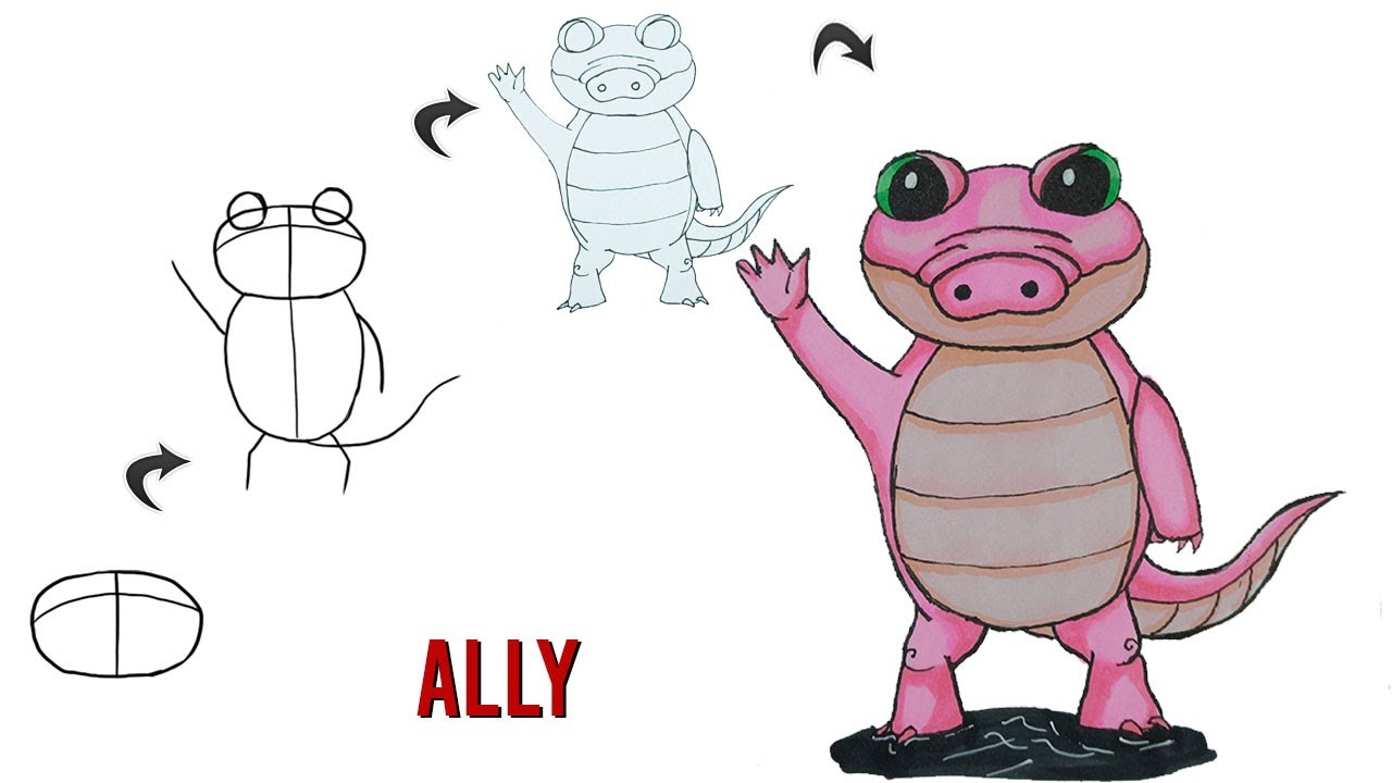 Drawling Ally !!! How To Draw Ally from IF - YouTube