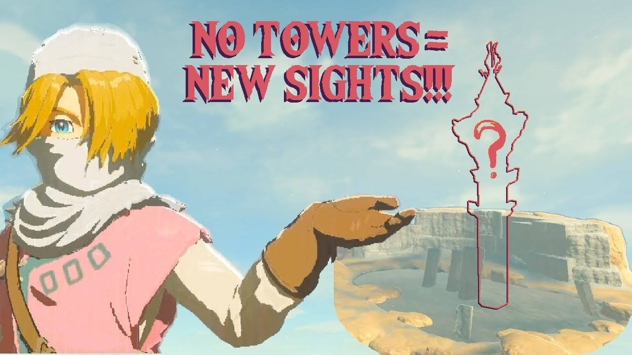 Exploring Hyrule with NO Shiekah Towers: A Tour of Towerless - YouTube