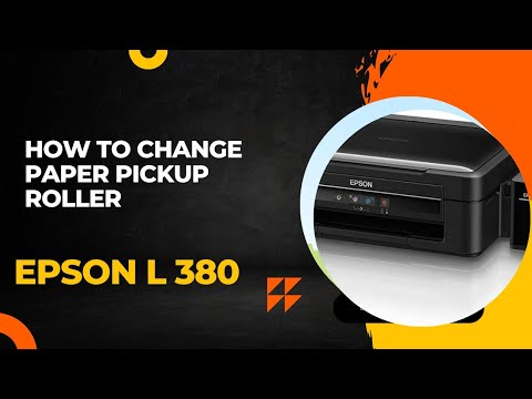 Epson L 380 paper pickup roller change || how to full reparing L 380 ...