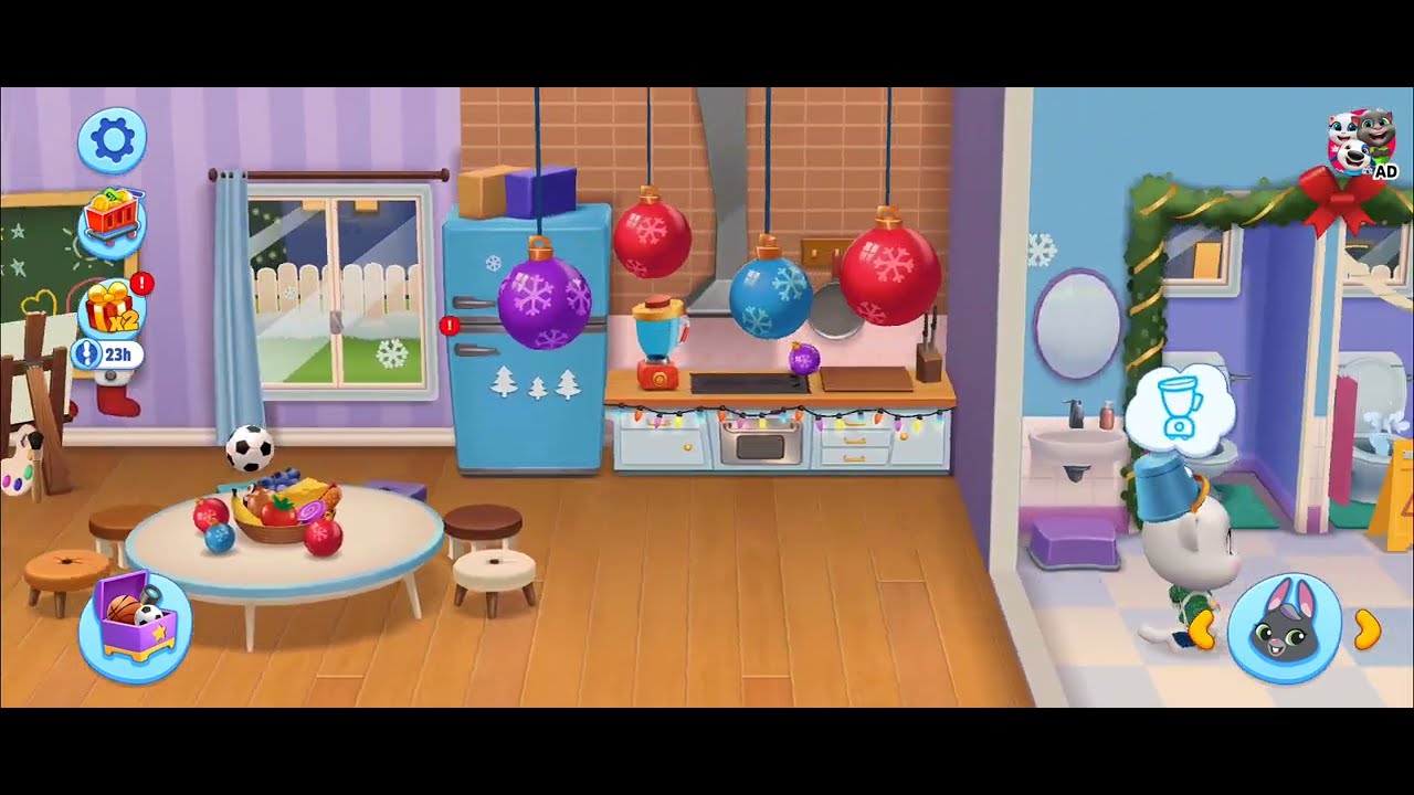 the talking tom cat friends funny video Billa and billu funny video 😺😸 ...