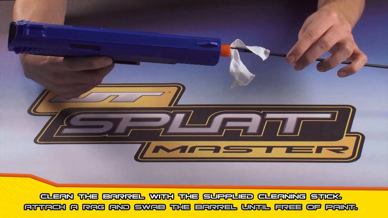 JT SplatMaster - How to Clean Your SplatMasters - YouTube