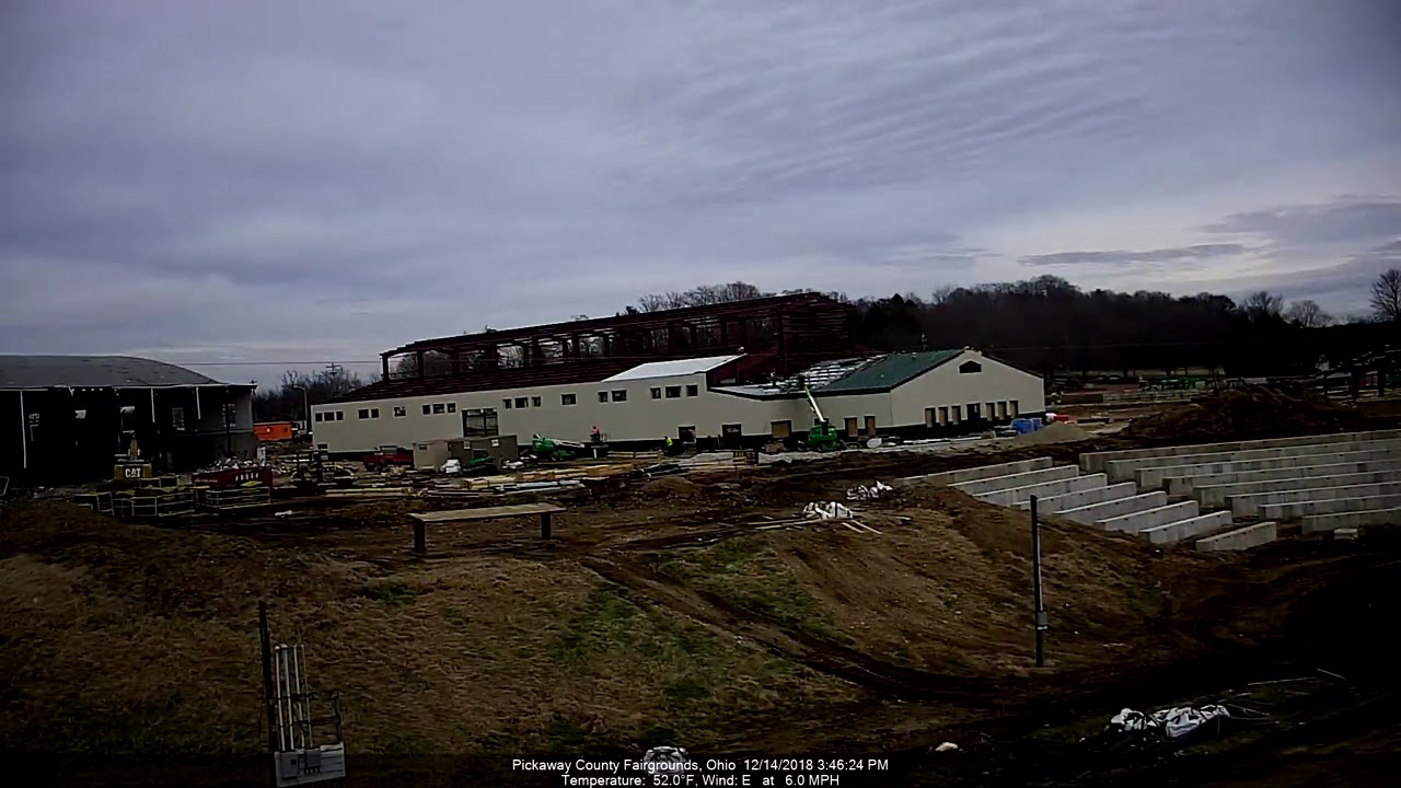 Pickaway County Fairgrounds Timelapse 12-14-18 - YouTube