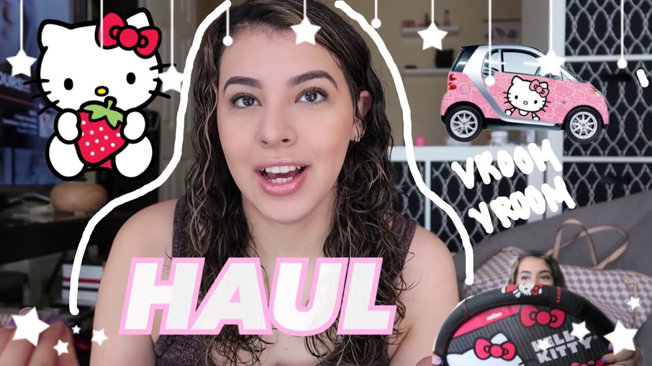 HELLO KITTY CAR HAUL - YouTube