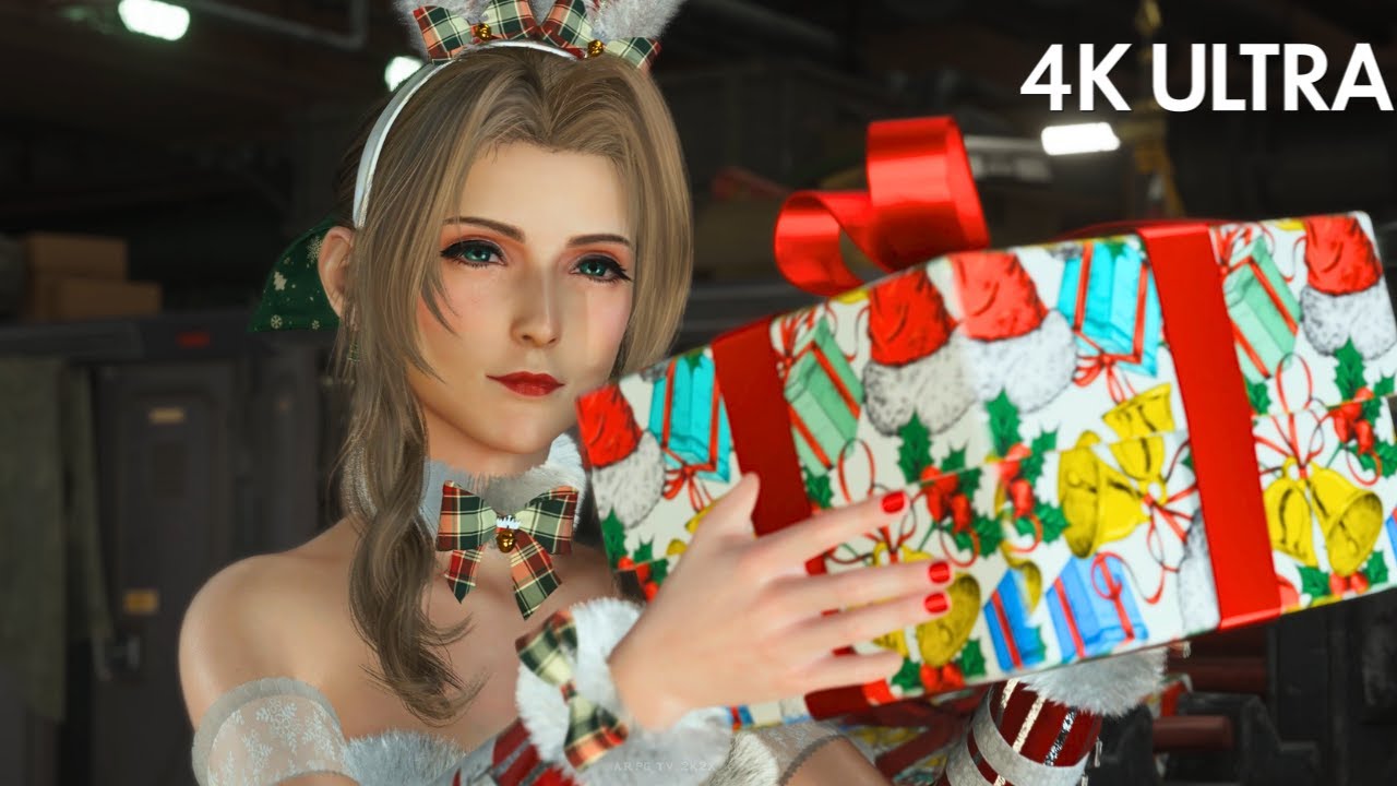 HOLIDAY BUNNY OUTFITS Tifa Aerith FINAL FANTASY VII REBIRTH - YouTube