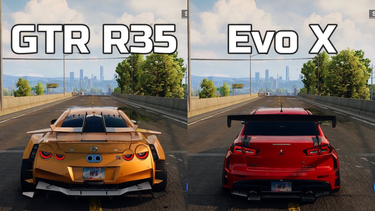 NFS Unbound: Nissan GT-R R35 vs Mitsubishi Lancer Evolution X - WHICH ...