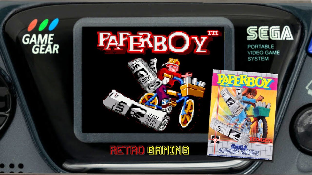 Paperboy | Game Gear | Retro Gaming - YouTube