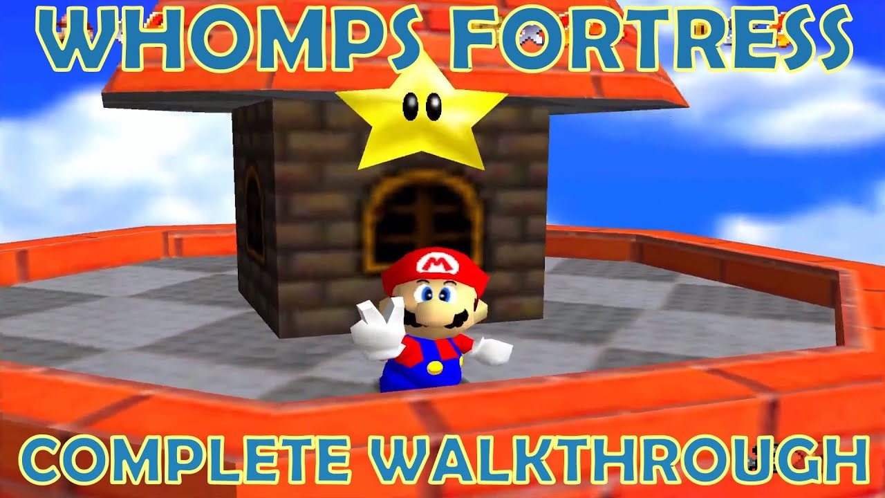 Super Mario 64 Whomps Fortress Intro Youtube