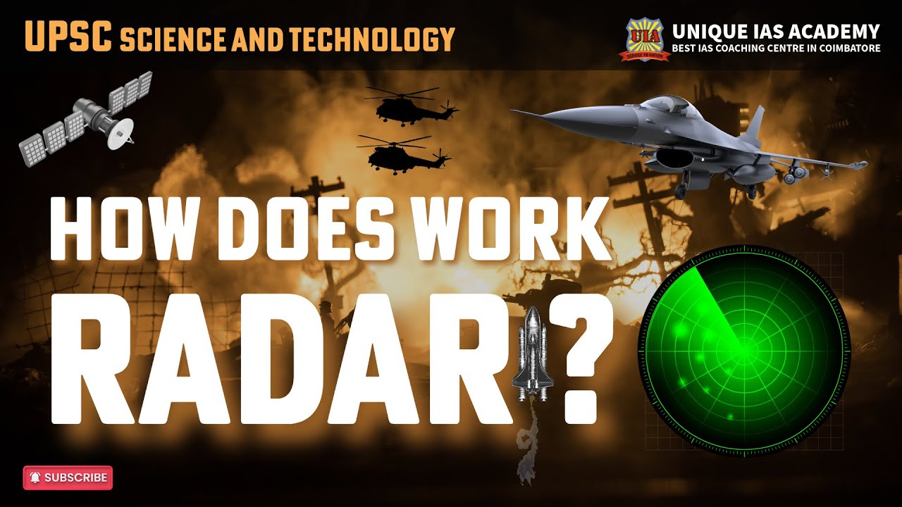 UPSC CLASS VIDEOS - HOW DOES RADAR WORK ? - UPSC SCIENCE AND TECHNOLOGY - UNIQUE IAS ACADEMY ...
