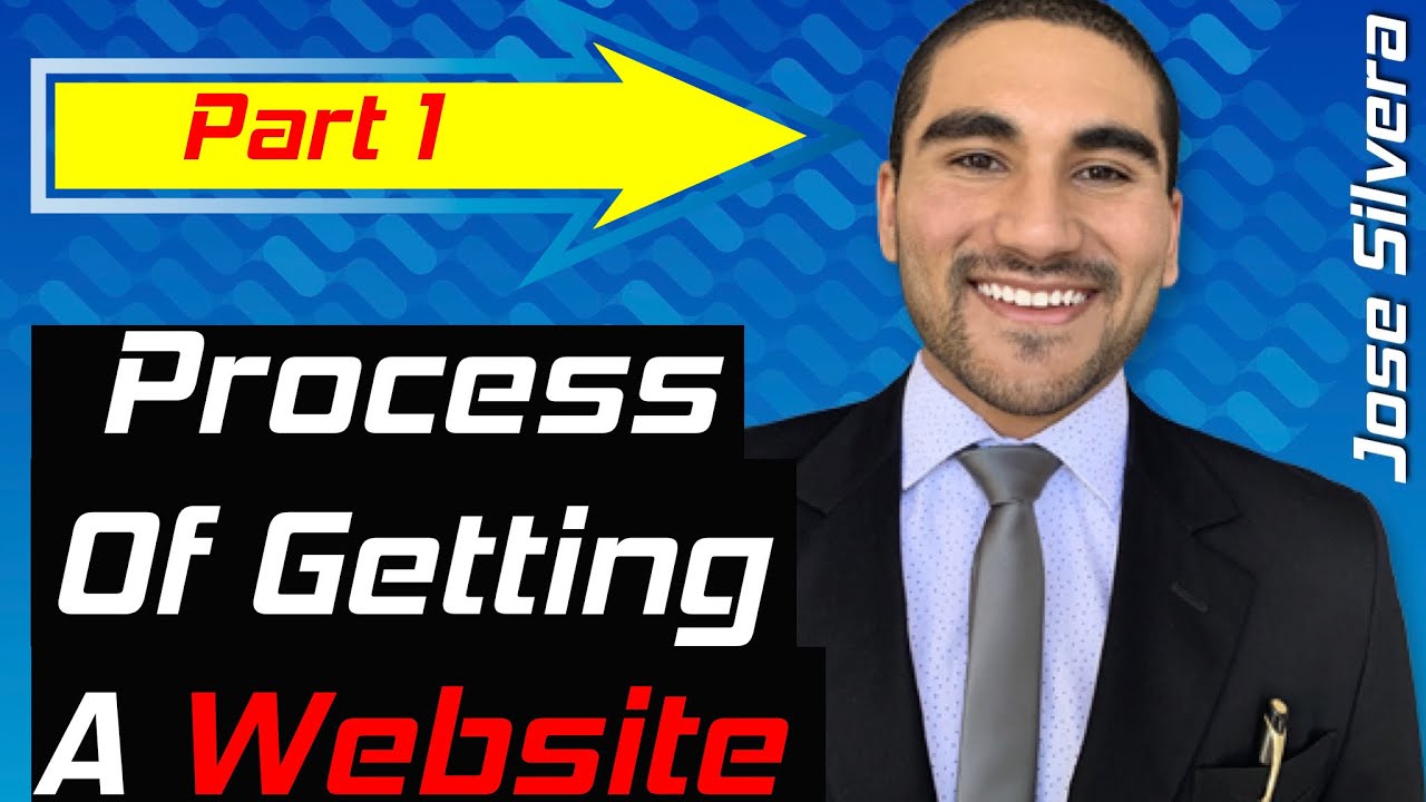 THE PROCESS OF GETTING A WEBSITE - PART 1 - YouTube