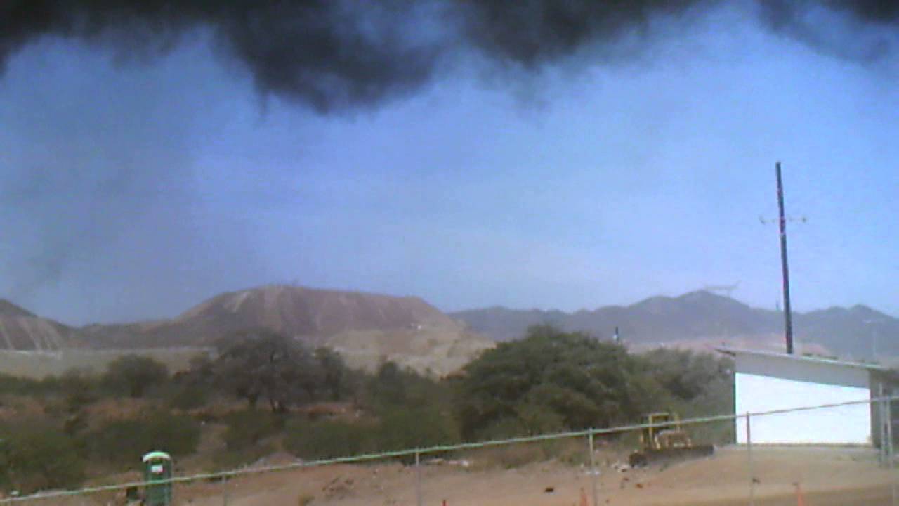 Otro incendio en el basurón muncipal de Cananea provoca fuerte ...