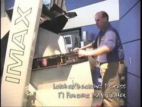 Loading an IMAX Projector - YouTube