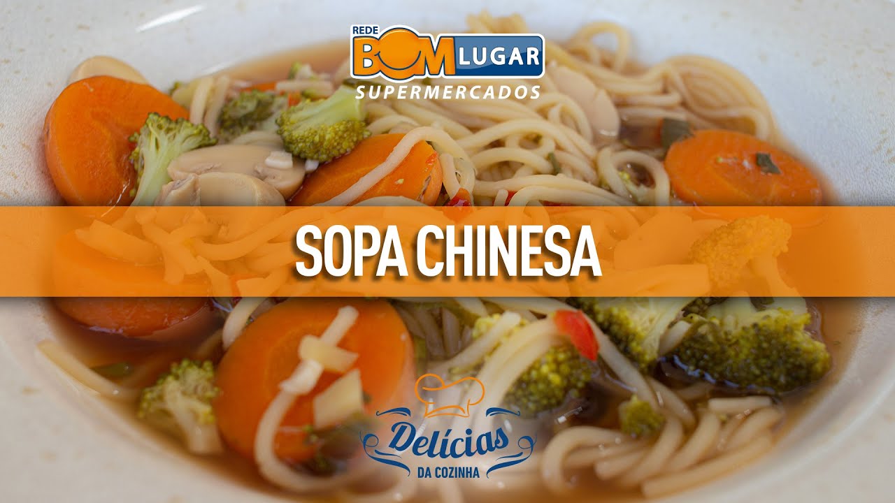 Receita de sopa chinesa MUITO saudável! - YouTube