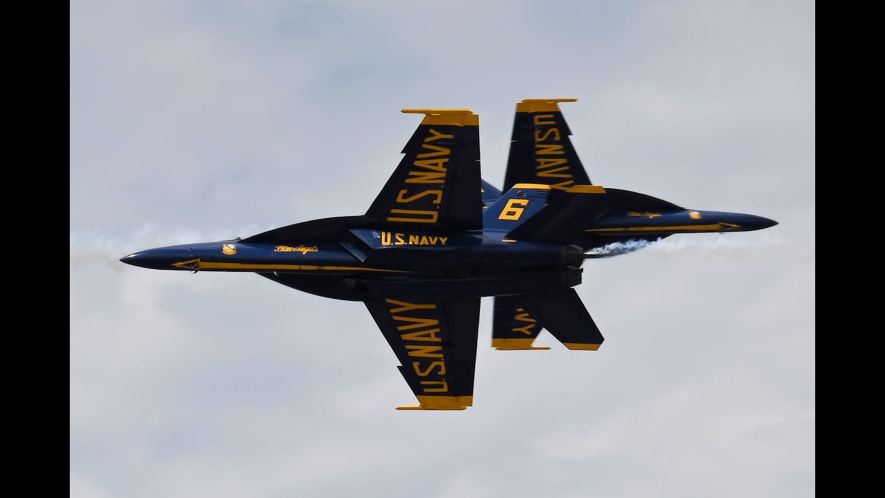 Blue Angels in Sanford - YouTube