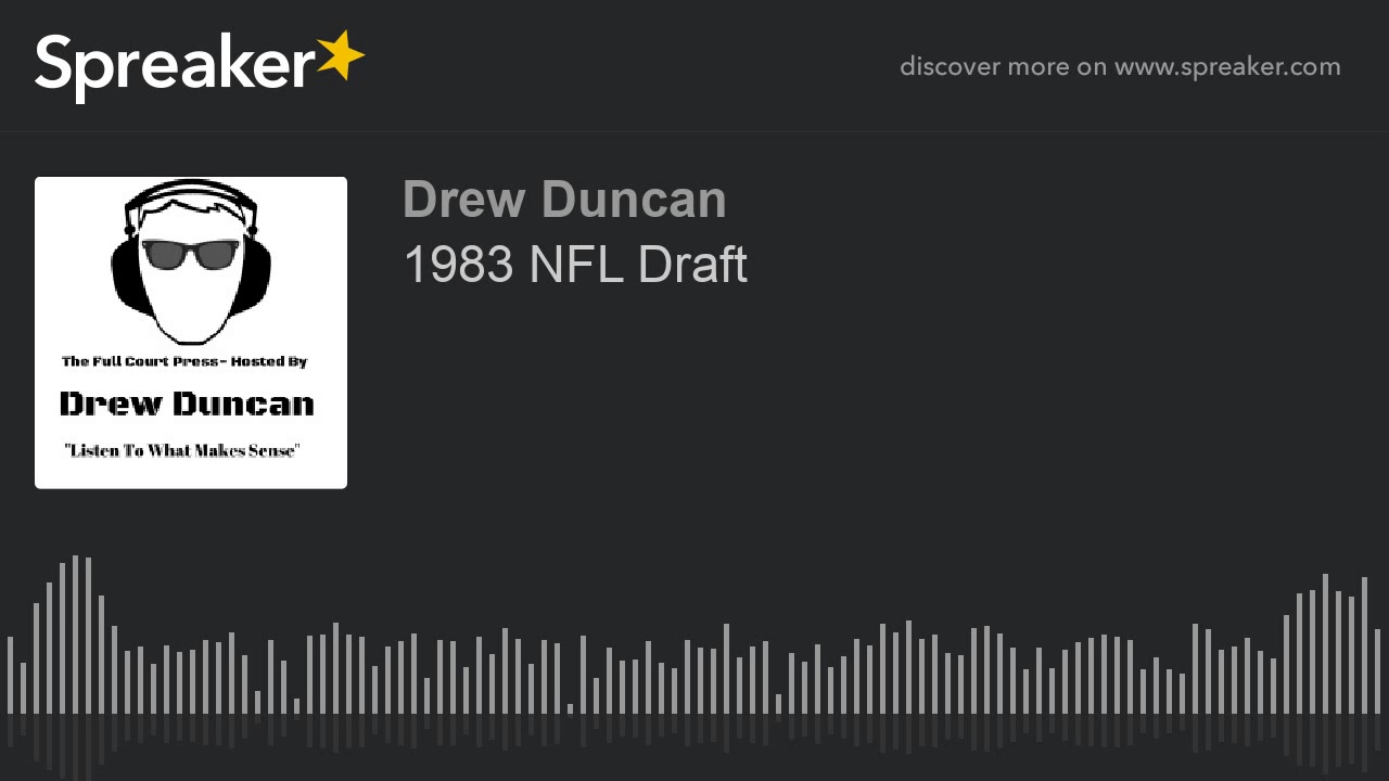 1983 NFL Draft - YouTube
